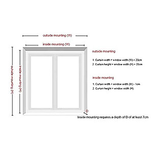 BCGT Patio Paradise Roll up Shades Roller Shade Outdoor Shade Blind Pull Shade Privacy Screen Porch Deck Balcony Pergola Trellis Carport, White, Wide 85cm/105cm/125cm/145cm Choose