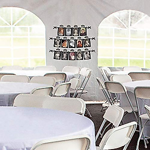 Big Dot of Happiness Adult 90th Birthday - Gold - DIY Birthday Party Decor - Picture Display - Photo Banner