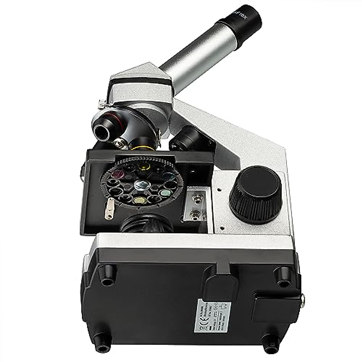 BRESSER Junior Biological Microscope Set 40-1600x Magnification with LED Illumination and USB Lens