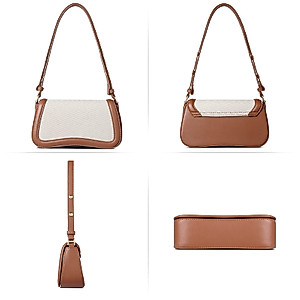 CLUCI Small Shoulder Bags,Purses for Women Vegan Leather Crossbody Handbag Clutch Hobo Purse