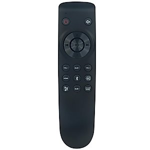 Replacement Remote Control Applicable for Onn 100002634 42" 5.1. 2. Dolby Atmos Soundbar