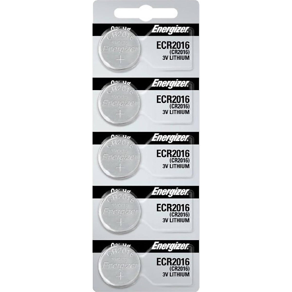 8pcs -- Energizer Cr2016 3v Lithium Coin Cell Battery Dl2016 Ecr2016 CR 2016