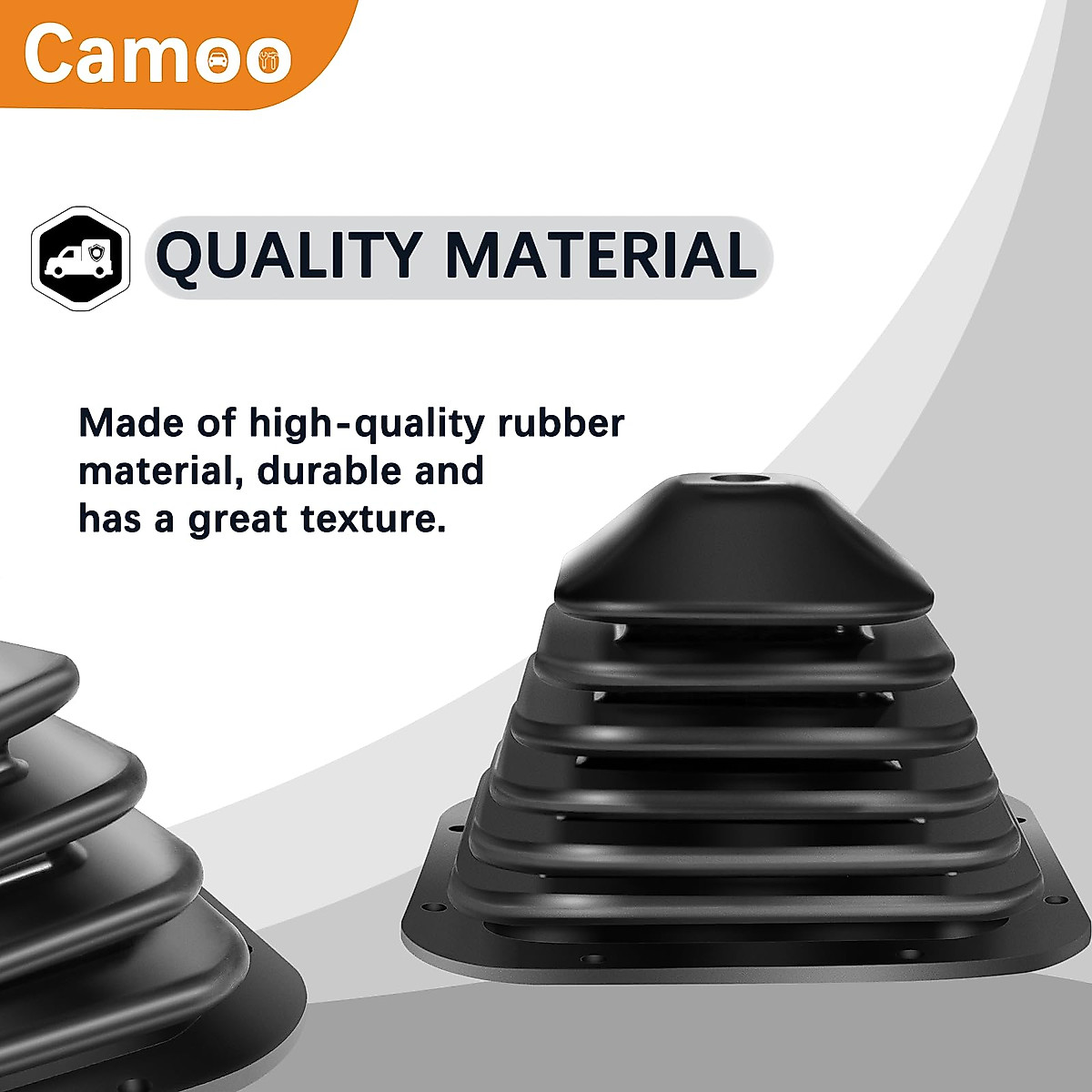 Camoo 924-5405 Automatic/Manual Transmission Shift Boot Compatible with Select Kenworth Models OEM Replacement Part Number K042-79.