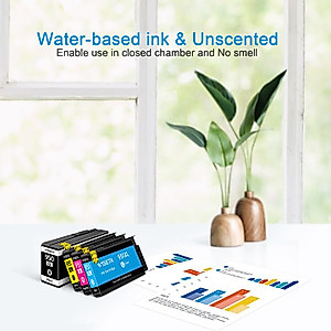 950XL and 951XL Ink Cartridges Combo Pack Compatible for HP 951XL Ink Cartridges Combo Pack use for HP Officejet Pro 8600 8610 8615 8620 8625 276dw 251dw, High Yield (4 Pack)