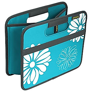 meori Small Collapsible Storage Bin, Fabric Storage Cube, with Dual Handles for Shelves, Small Storage Containers for Organizing