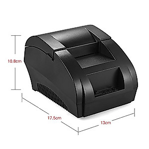 HXBER Thermal Paper, POS-5890K 58mm USB Thermal Printer Receipt Bill Ticket POS Cash Drawer Restaurant Retail Printing