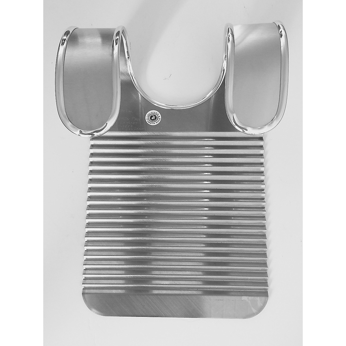 Zydeco Washboard Small Size"STANDARD" Key of Z Rubboards Frottoir Scrubboard Percussion Instrument Free Scratchers Handmade Louisiana Made By Tee Don Authentic Original