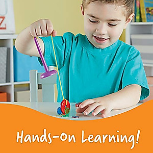 Learning Resources STEM Explorers -Ages 5+,39 Pieces, Magnet Movers, Critical Thinking Skills, STEM Certified Toys, Magnets Kids,Magnet Set,Back to School Gifts,Teacher Supplies