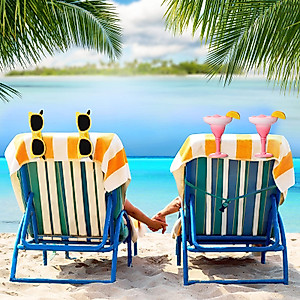 Honoson 12 Pcs Beach Towel Clips Beach Chairs Clips Plastic Swimming Pool Towel Holders Jumbo Size Funny Clothespins for Patio Holiday Pool Blanket Decoration (Cute)