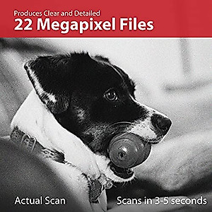 Magnasonic All-in-One High Resolution 24MP Film Scanner, Converts 35mm/126KPK/110/Super 8 Films, Slides, Negatives into Digital Photos, Vibrant 2.4" LCD Screen, Impressive 128MB Built-in Memory