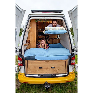 Microfiber RV Sheet Sets, 30x80 Bunk, Light Blue Solid, RV Bed Sheets for Campers, RV's & Travel Trailers Fit Mattress up to 8 Inch deep Motorhome RV Camping Sheets