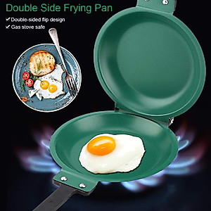 Double Sided Frying Pan, Frying Pan Double Side Frying Pan Non-stick Cookware