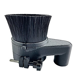 ANNOY TOOLS 65mm Brush Vacuum Cleaner Engraving Machine Dust Collector Cover for CNC Router Milling Spindle,3D Printing Manufacturing(65mm)