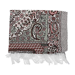 ABOOFAN 1 Pc Muslim Prayer Mat Mosque Comfortable Prayer Rug Portable Prayer Rug