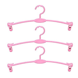 15pcs Plastic Clips Underwear Trousers Simplicity Shop Drying Clothes Pants Coat with Practical Bra Rack Dresses Panties Skirt Laundry Home Hangers for Support Holder Pink