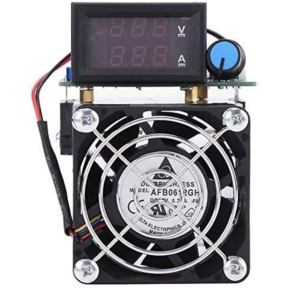 ZYM119 Electronic Load 0-10A 100W DC 12V Discharge Battery Capacity Tester Testing Module High Speed Fan Electronic Load 100W Circuit Board