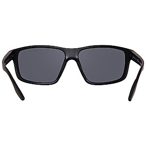 PRADA LINEA ROSSA PS 02XS - DG002G Sunglasses BLACK RUBBER w/POLAR DARK GREY 60mm