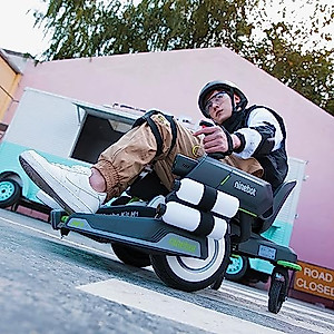 Segway Ninebot Mecha Kit, Applicable to Electric Self-Balancing Scooter & Ninebot S Kids, Smart Self-Balancing Electric Scooter, 800 Watts Power, Max 8 Miles Range & 8.7MPH, Hoverboard with LED Light