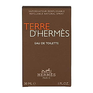Hermes Terre Eau de Toilette Spray for Men, 1 Ounce