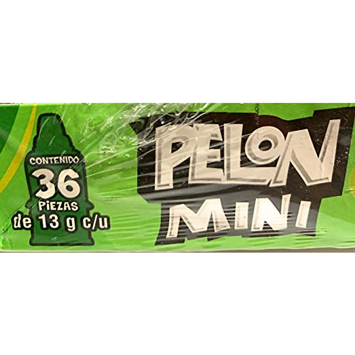 Tamarind Candy Flavor MINI Pelon Pelo Rico, Dulce De Tamarindo, 13 gr. (36 Pack)