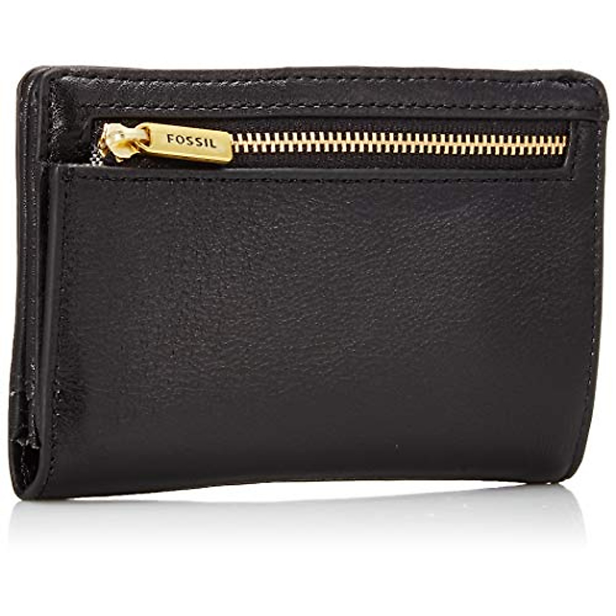 Fossil Women's Liza Leather Wallet Multifunction, Black (Model: SL7986001)