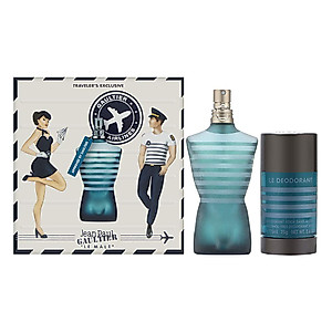 Jean Paul Gaultier Le Male 2 Piece Set: 2.5 oz Eau de Toilette Spray + 2.6 oz Deodorant Stick