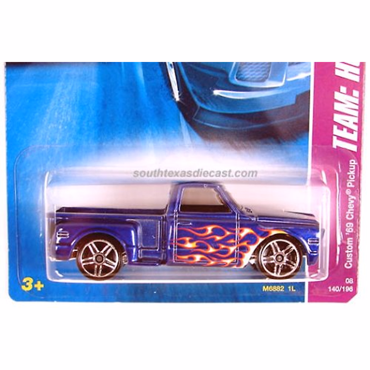 Hot Wheels 2008 Team: Hot Trucks - Custom 1969 Chevy Pickup