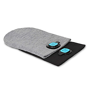 PRAVETTE Unisex Beanie with Light Gifts for Men Dad Father Husband USB Rechargeable Hands Free LED Headlamp Cap Mens Gifts