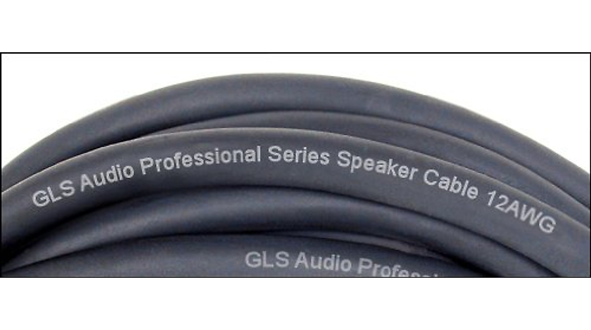 GLS Audio 12 AWG Speaker Cable - 6 Ft for Bass/Guitar