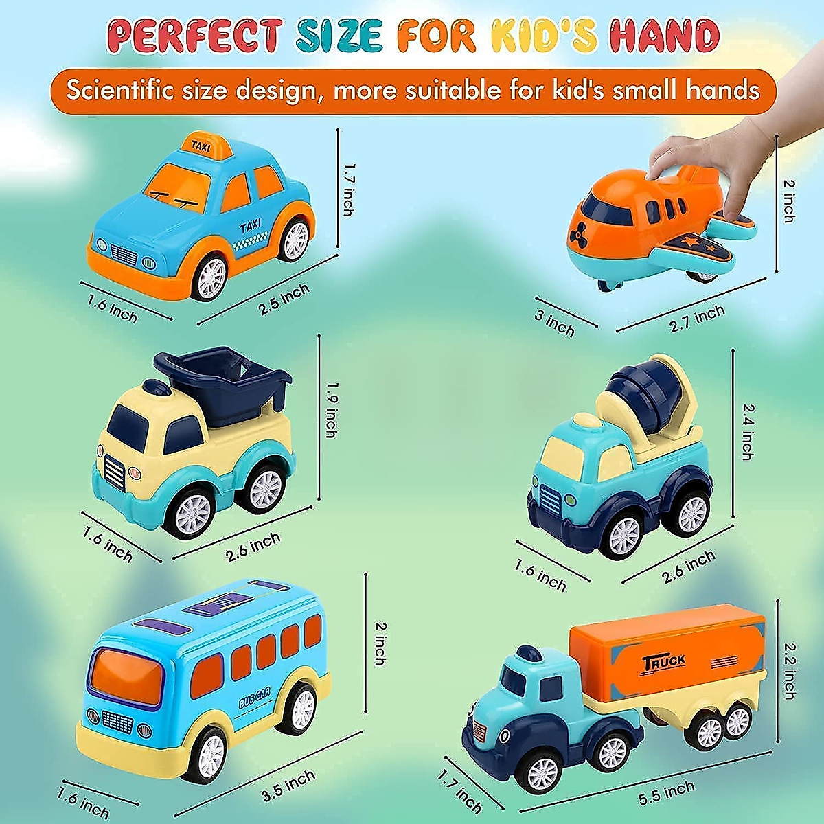 Nicmore Toys for 1 2 3 4 5 6 Year Old Boys, Kids Toys Car for Girls Boys Toddlers, Transport Carrier Truck for Age 3-9 Boys Party Christmas Festival Gifts for Boys Toddler Toys Age 2-4