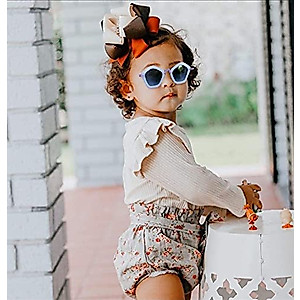 KANGKANG Baby Girls Clothes 3-6 Months Floral Short Sleeve Romper+ Floral Shorts Summer Baby Girl Outfits