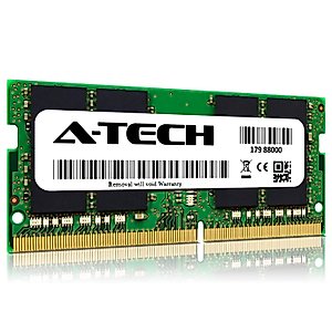A-Tech 16GB RAM for Alienware 17 R5 Laptop | DDR4 2666MHz SODIMM PC4-21300 260-Pin CL19 1.2V Non-ECC Unbuffered Memory Upgrade Module