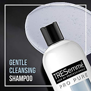 TRESemmé Pro Pure Moisture Shampoo for Daily Moisture, Paraben and Dye Free, 16 oz (4 Count)