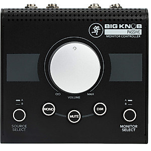 Mackie Big Knob Passive 2x2 Studio Monitor Controller