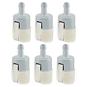 Hipa 125-527 Fuel Filter 13120507320 for ECHO String Trimmer SRM210 GT200 SRM225 SRM210 SRM2100 GT225 PAS225 PB200 PB250 PB250LN PE200 PE2100 PE211 ES210 ES250 HC150 HC151 Mantis Tiller