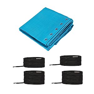 PATIKIL Gravity Chair Replacement Fabric, Anti-Gravity Chair Cloth Recliners Repair Tool Kit with with Cord Lace for Patio Outdoor, Sky Blue