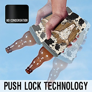 SANDJEST Cow Tumbler Cowgirl 4 in 1 16oz Tumbler Can Cooler Coozie Skinny Stainless Steel Tumbler Gift for Women Girl Daughter Sister Animal Lovers Christmas Birthday