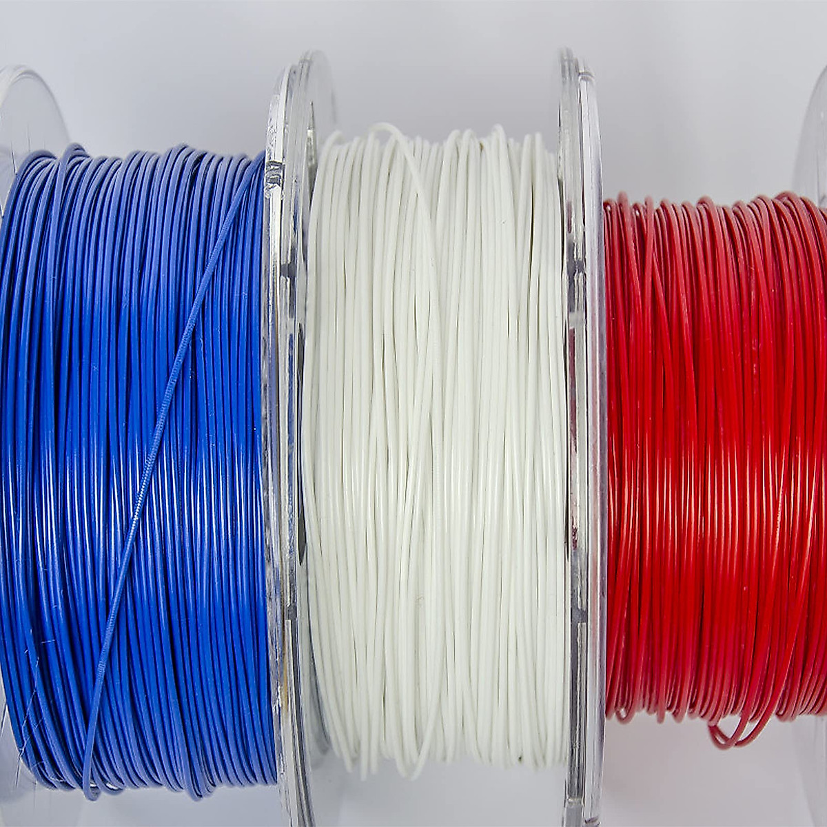 DOITOOL 3D Printer Filament Reusable Spool 3D Printer Accessories Hollow Bobbin 1kg Spool Filament Reel Parts, 7.87 x 7.87 x 2.56 inch