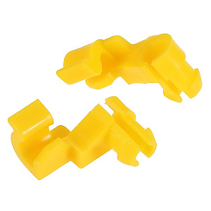 BELOMI 5 Pair Tailgate Handle Door Lock Rod Clips, 5 mm Rod Size Tailgate Handle Rod Clip Replacement, Replace OEM Number: 69293-12030 69293-12040, Compatible with MR2, RAV4 and More Vehicles