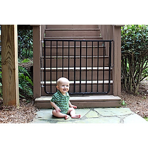 Cardinal Gates Outdoor Safety Gate, Black