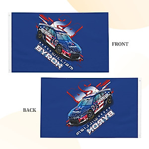 William Byron 24 3x5 Ft Flag Double-Sided Printing Banner Indoor Outdoor Decorative Flags Metal Grommets Durable