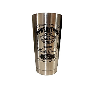 6.7 Diesel Truck Whiskey Stainless Steel Tumbler 20oz w/Lid