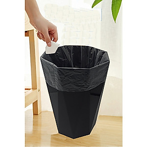 Small Trash Bag,Gereen 1.6 Gallon Extra Strong Trash bag Garbage Bag Trash Can Liner (1.6 Gallon(120 Count), Clear)
