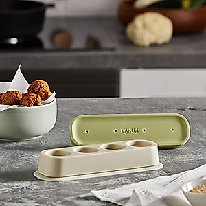 Lékué Veggie Ball Maker, 8.2 x 2.2 x 2.8in, Green