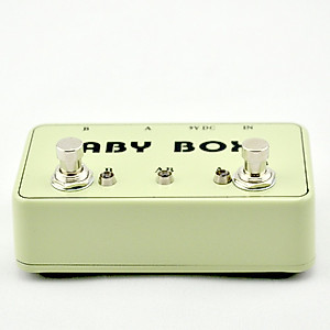 NEW Guitar ABY Switcher Effect Stomp Pedal Box for Electric Guitar True Bypass Yellow
