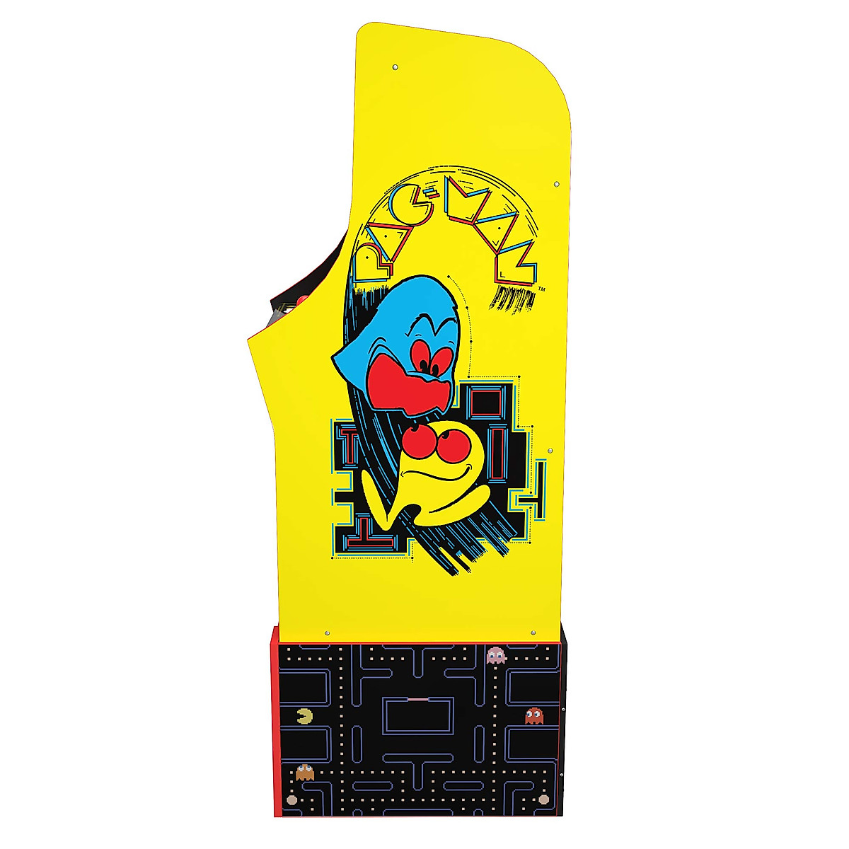 Arcade1UpBandai Namco Entertainment Legacy Edition Arcade Machine, 4-Foot —12-in-1 Pac-Man Arcade Game Machine for Home, 17” Color LCD Screen —Includes Custom Arcade Game Riserand Light-Up Marquee