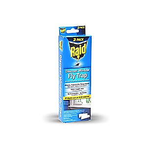Discreet Window Fly Trap, 2Count