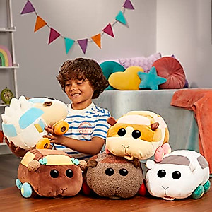 MGA Entertainment Pui Pui Molcar 11-Inch Teddy, Ultrasoft Stuffed Animal Medium Plush Toy, Gift for Kids Girls Boys Collectors Ages 3 4 5 6 7+