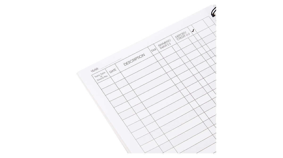 2 Pack Expense Ledger Notebooks for Personal & Business Finances