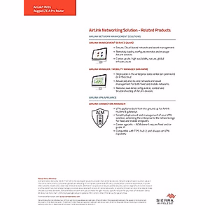 Sierra Wireless Airlink RV55 LTE Includes 1-Year AirLink Complete (LTE CAT4-1104335)